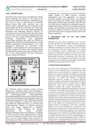 IRJET - Cloud Computing and IoT Convergence | PDF
