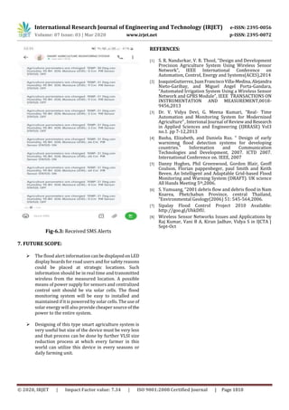 IRJET - IoT based Smart Agriculture Monitoring System | PDF
