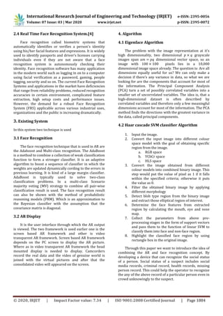 IRJET - Augmented Reality: Social Profile Detection by Face Recognition ...