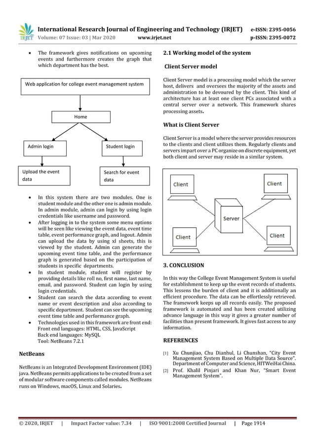 IRJET - College Event Management System | PDF