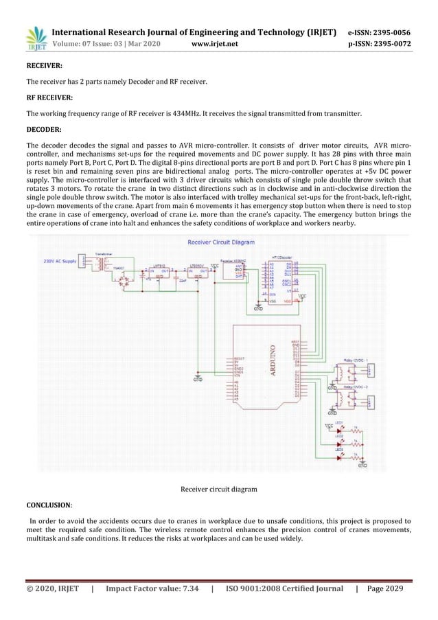 IRJET- Industrial Safety Device for Employees in Overhead Bridge Crane ...
