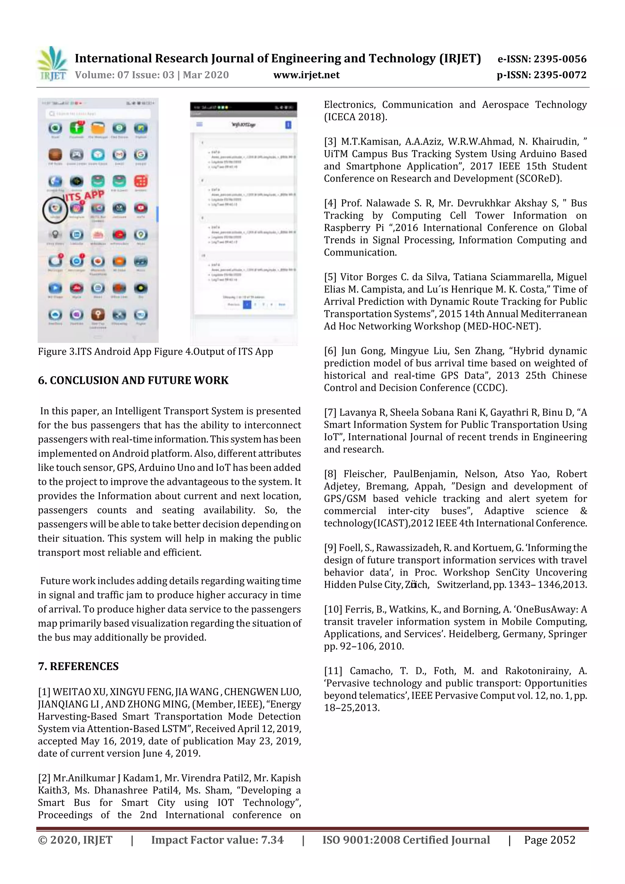 IRJET- Intelligent Transport System using IoT | PDF
