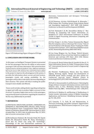 IRJET- Intelligent Transport System using IoT | PDF | Internet | Computing