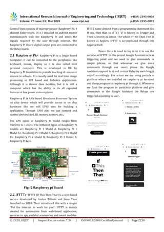 IRJET - Google Assistant Controlled Home | PDF