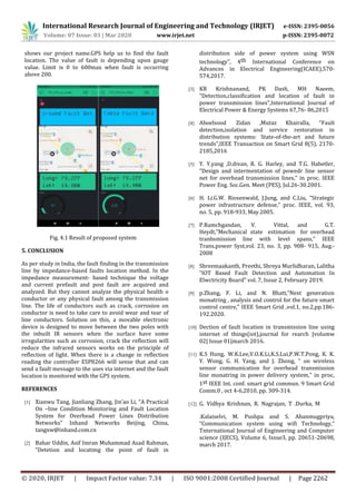 IRJET - Smart Overhead Transmission Line Physical Fault Detection by ...