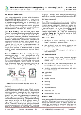 IRJET - Fused Deposition Modeling | PDF