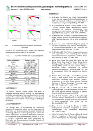 IRJET - Object Identification in Steel Container through Thermal Image Pixel Analysis | PDF