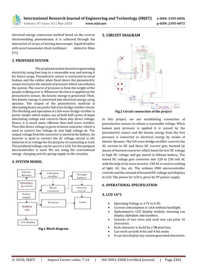 IRJET - Efficient Energy Harvesting and Reusing System | PDF