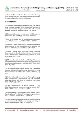 IRJET - Efficient Energy Harvesting and Reusing System | PDF