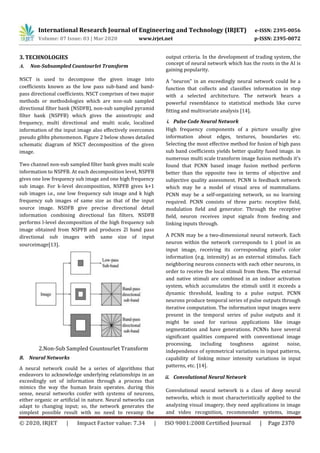 IRJET - Underwater Image Enhancement using PCNN and NSCT Fusion | PDF