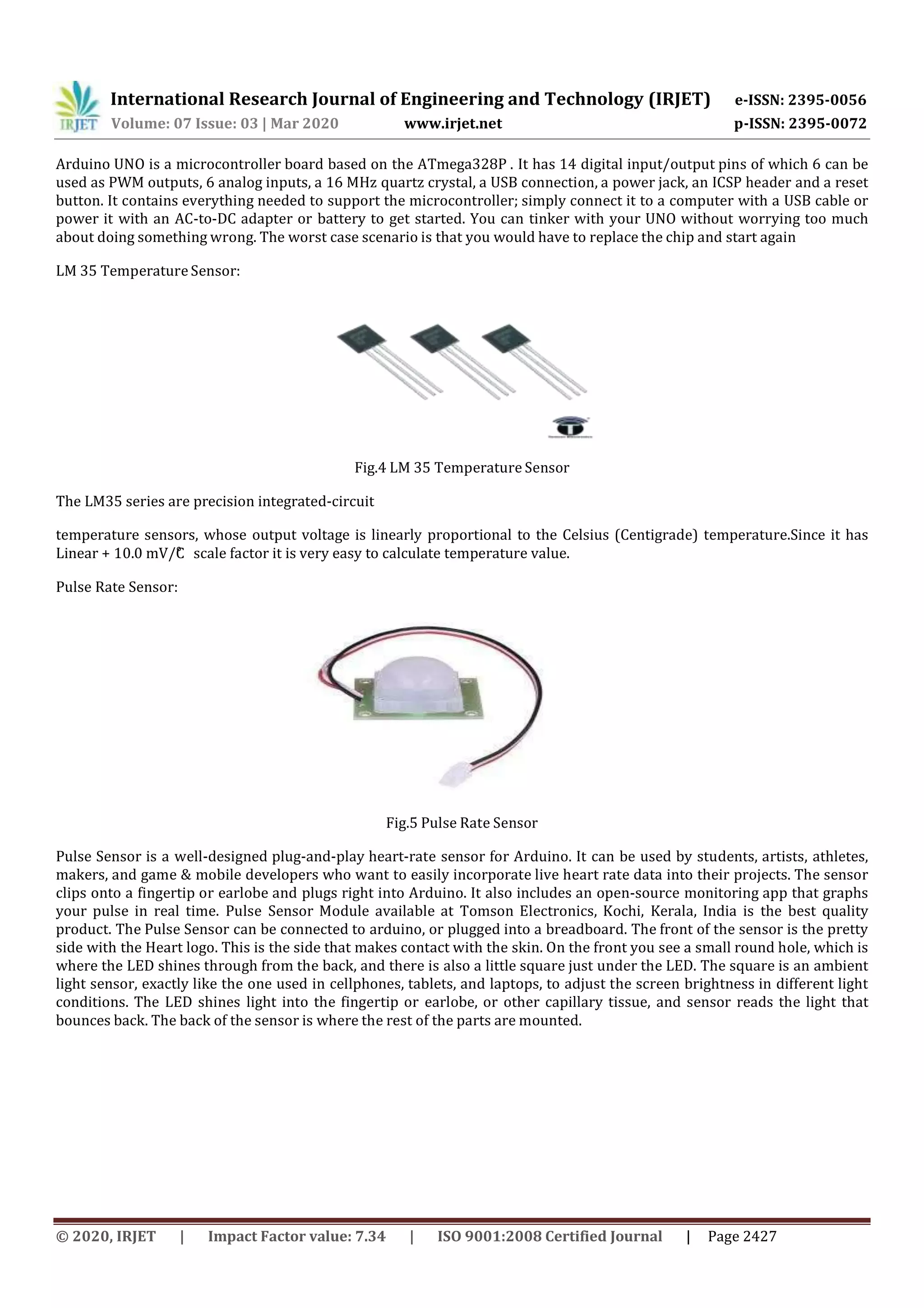 IRJET - IoT based ICU Patient Monitoring System | PDF IRJET - IoT based ICU Patient Monitoring System | PDF