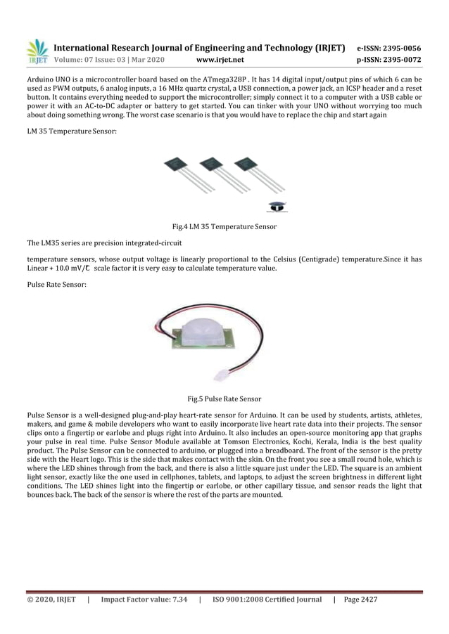 IRJET - IoT based ICU Patient Monitoring System | PDF