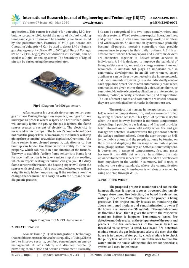 Irjet Smart Monitoring And Control System For Home Automation Pdf