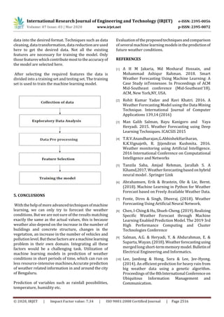 IRJET - Intelligent Weather Forecasting using Machine Learning ...