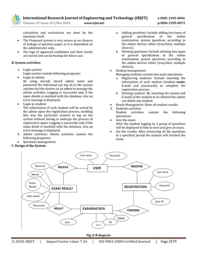 IRJET - Implementation of Conducting Online Certification Examination ...