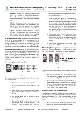 IRJET - Facial Recognition based Attendance System with LBPH | PDF