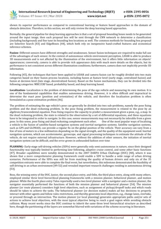 IRJET - A Review on Fully Autonomous Vehicle | PDF