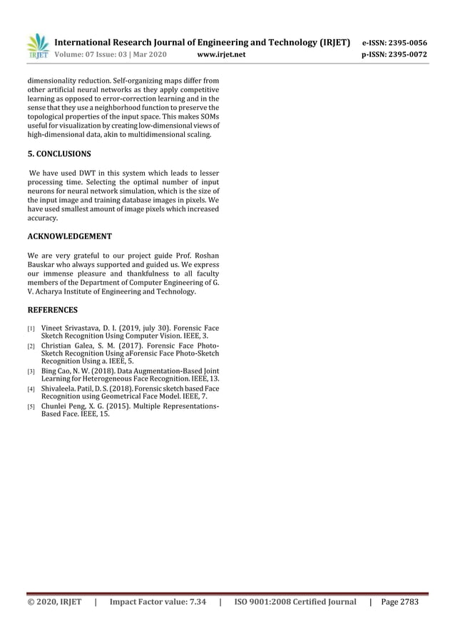 IRJET - Automated Identification System using Discrete Wavelet Transform | PDF