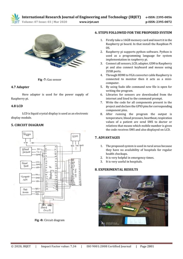 IRJET - Remote Health Monitoring, Home Automation and Alarm System using Raspberry Pi | PDF