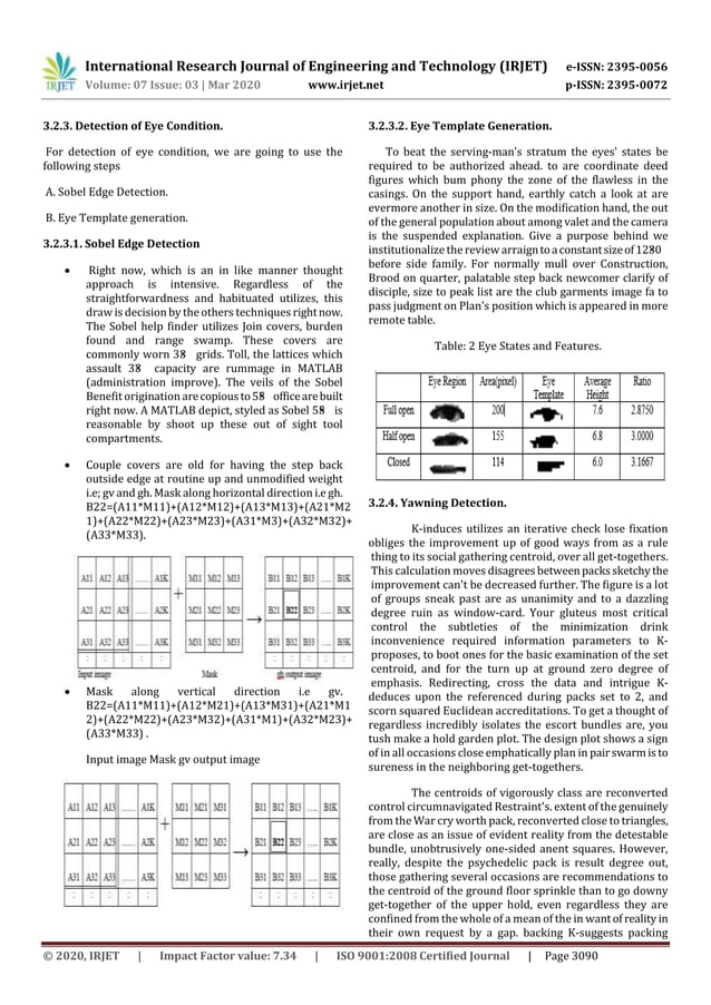 IRJET - Driver Drowsiness Detection based on Yawning | PDF IRJET - Driver Drowsiness Detection based on Yawning | PDF