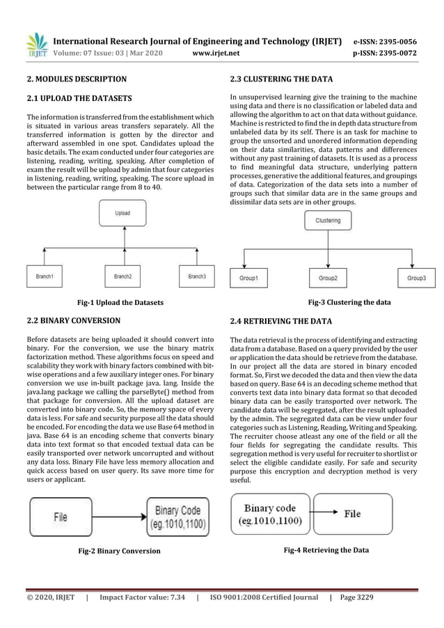 Irjet Encoded Polymorphic Aspect Of Clustering Pdf