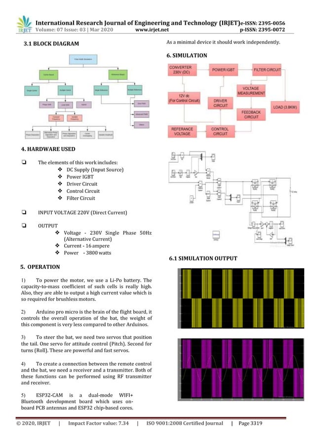 IRJET - Implementation of Low Harmonics Multilevel Inverter using SPWM | PDF