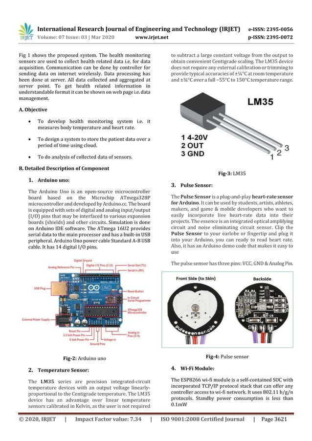 IRJET- IoT based Patient Health Monitoring using ESP8266 | PDF ...