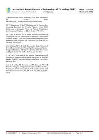 IRJET - Emotion Recognising System-Crowd Behavior Analysis | PDF