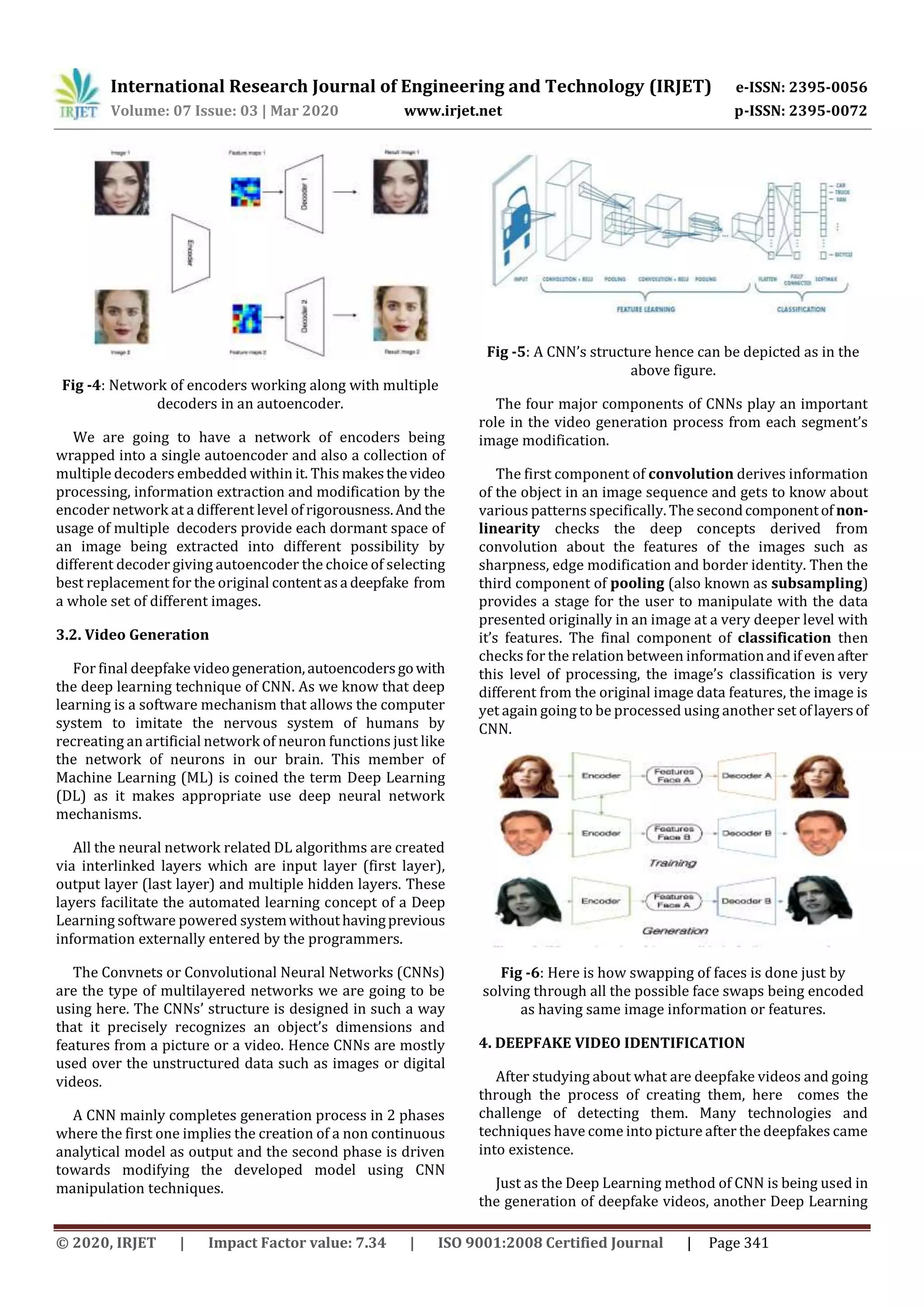 IRJET - Deepfake Video Detection using Image Processing and Hashing Tools | PDF