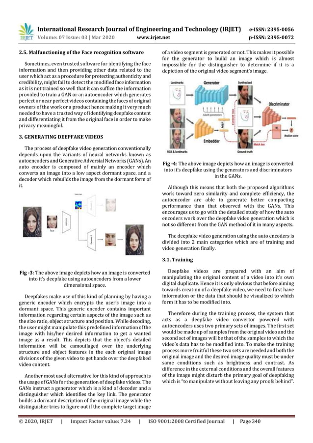 IRJET - Deepfake Video Detection using Image Processing and Hashing Tools | PDF
