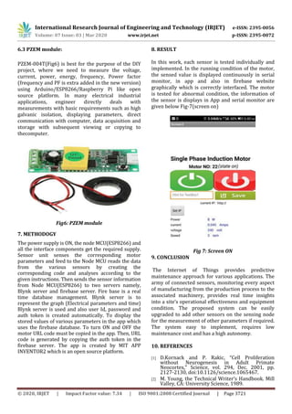 IRJET - IoT-based Monitoring of Induction Motor Performance | PDF ...