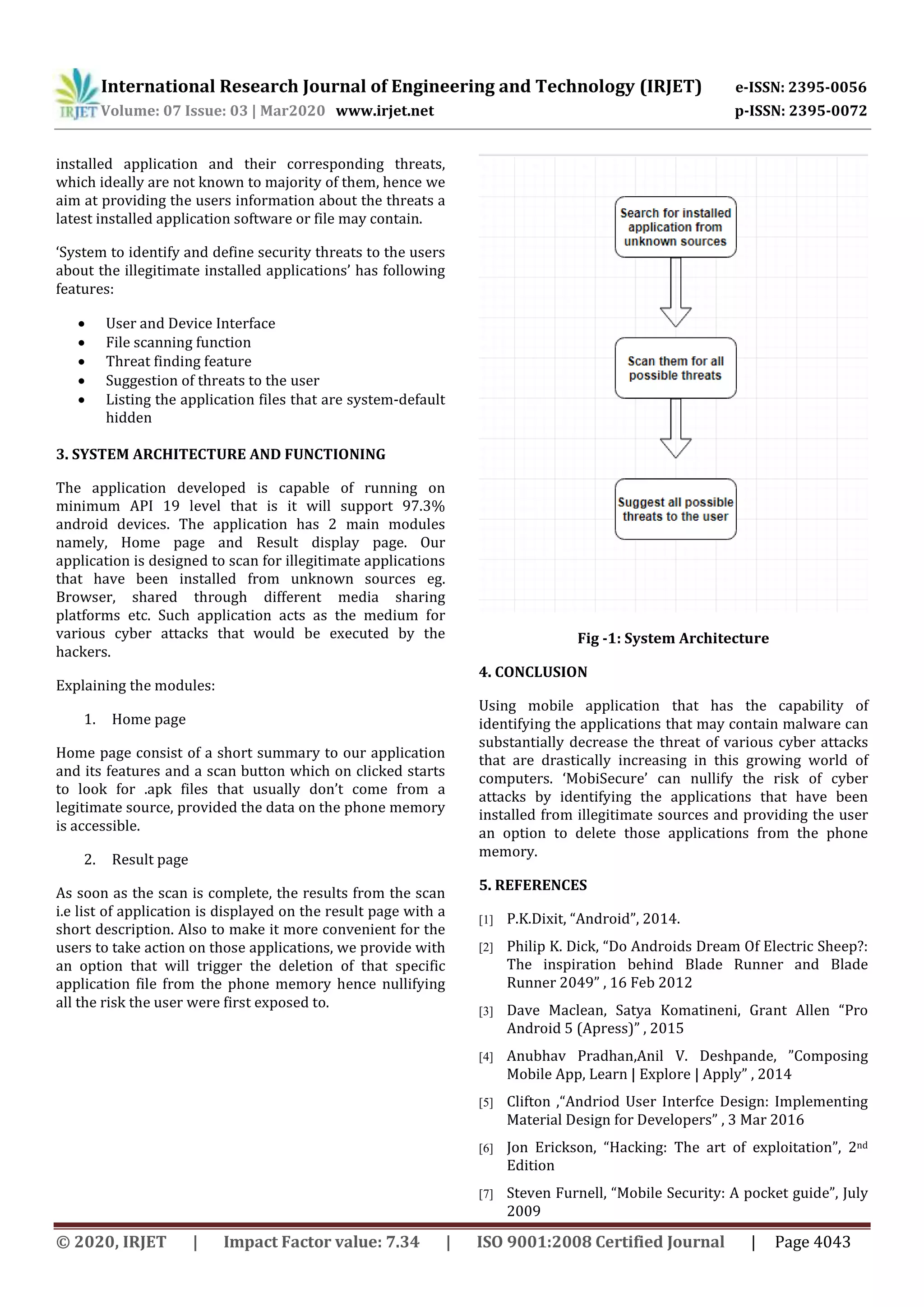 IRJET - System to Identify and Define Security Threats to the users ...