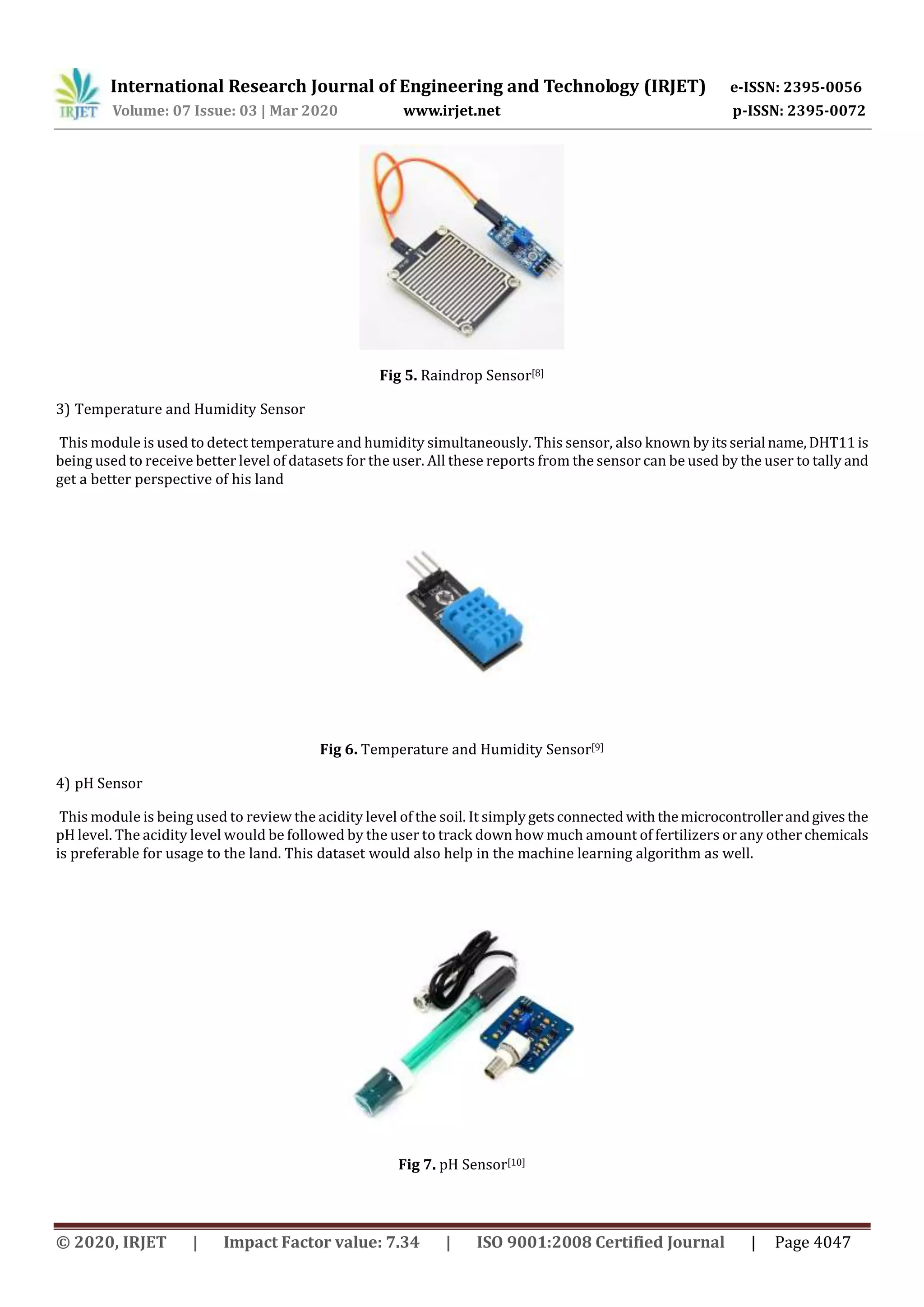 IRJET - A Study on Smart Irrigation System using IoT & Machine Learning ...