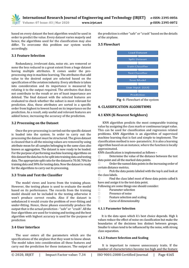 IRJET - Airplane Crash Analysis and Prediction using Machine Learning | PDF