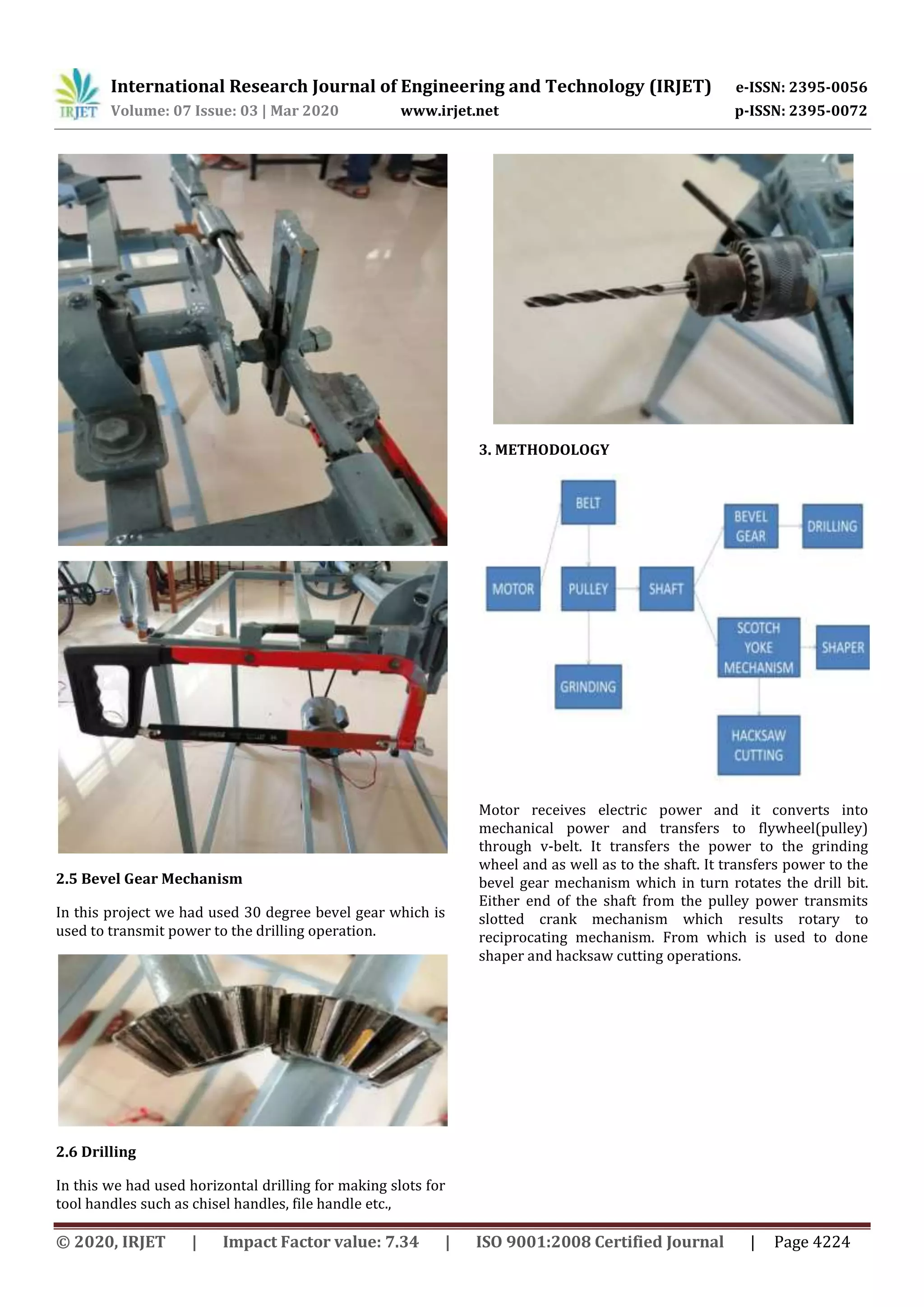IRJET - Fabrication of Four Way Machining by using Scotch Yoke ...