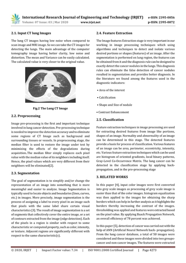 IRJET - Lung Cancer Detection using GLCM and Convolutional Neural ...