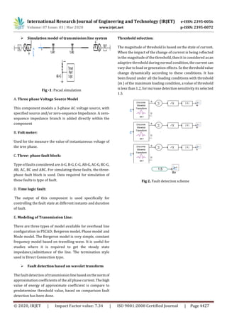 IRJET - Transmission Line Fault Classification using DWT | PDF | Power and Energy Industry ...