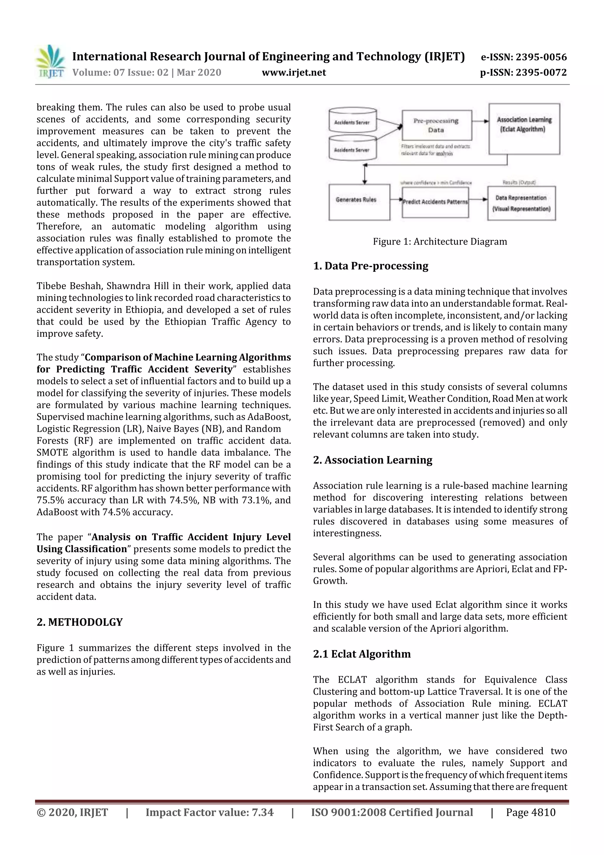 IRJET - Predicting Accident Severity using Machine Learning | PDF