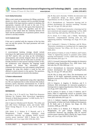 IRJET - E-Assistant: An Interactive Bot for Banking Sector using NLP Process | PDF