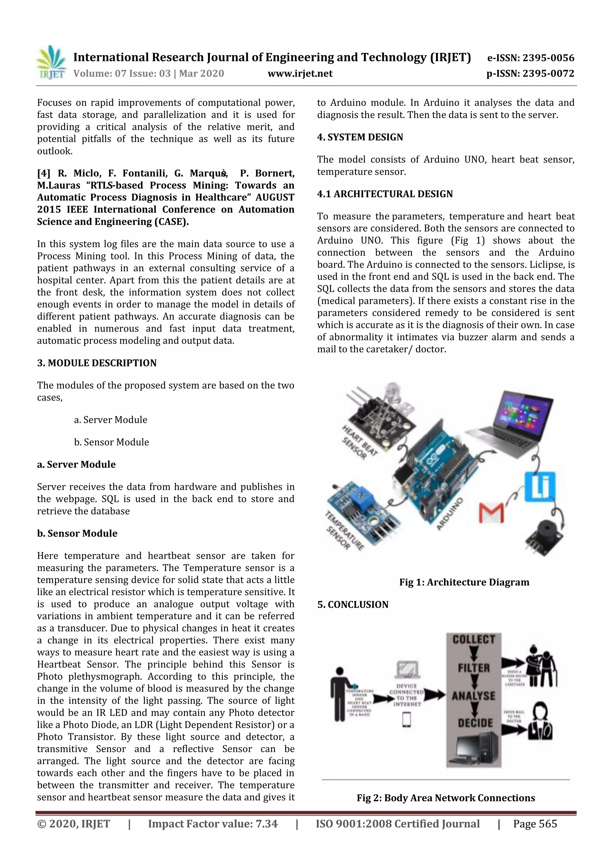 IRJET - IoT based E-Prognosis System | PDF