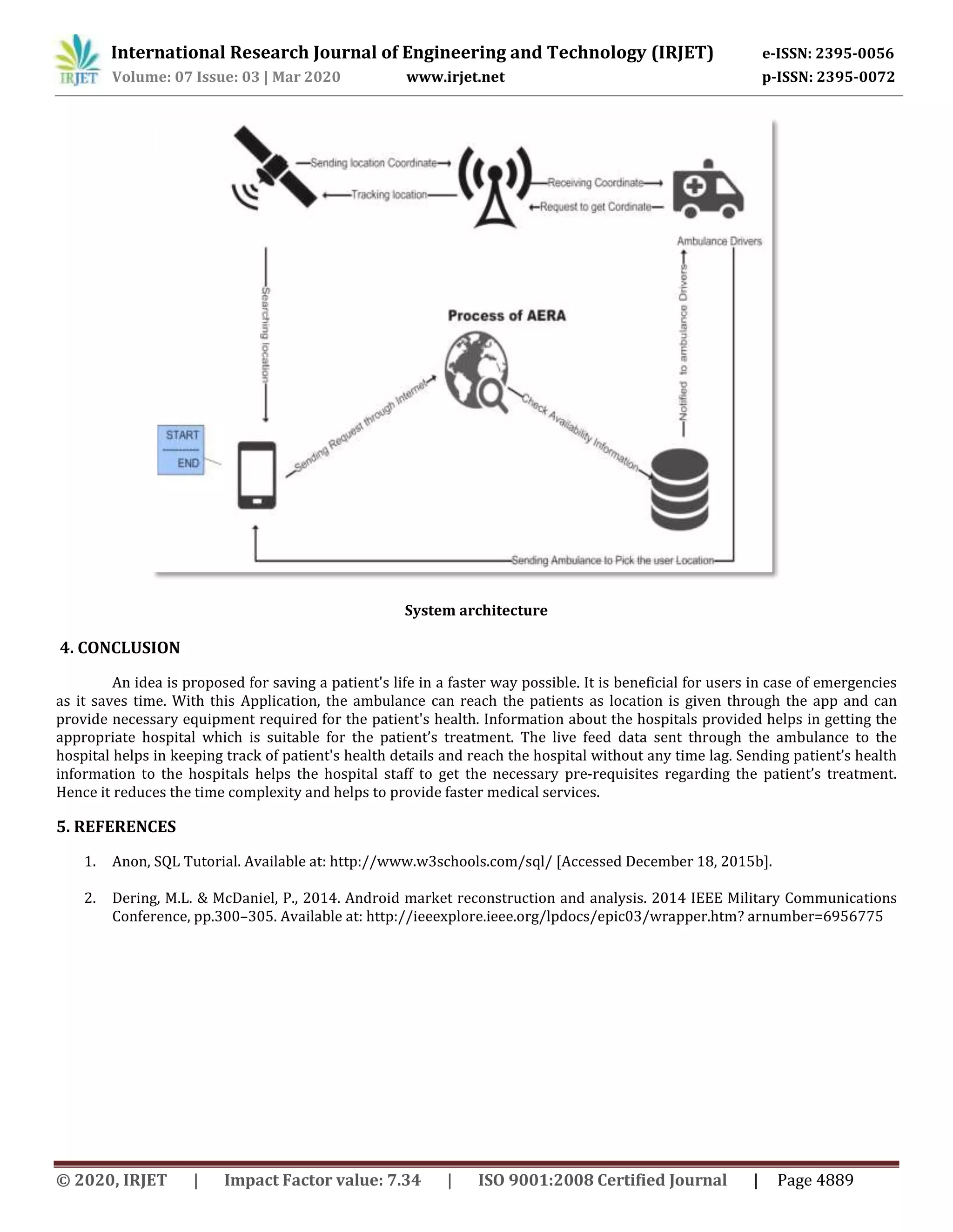 IRJET - Digital Ambulance Service Emergency Alert System using GPS | PDF