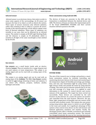 IRJET - Advanced Internet & Bluetooth based Home Automation using ...