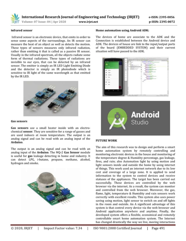 IRJET - Advanced Internet & Bluetooth based Home Automation using Arduino Microcontroller | PDF ...