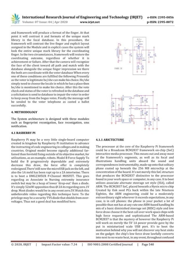 IRJET - Image Thresholding based Secured Electronic Smart Voting Machine with Raspberry PI | PDF