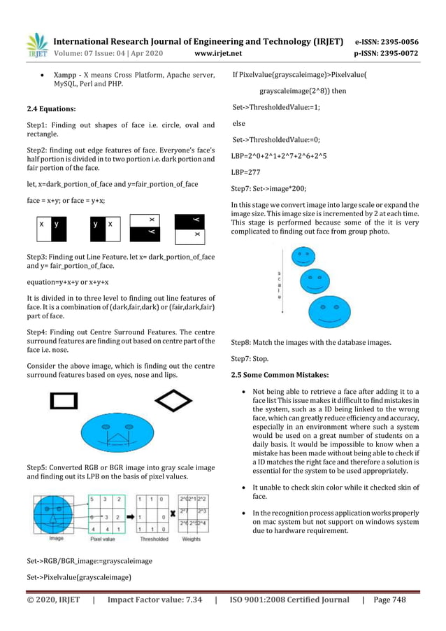 IRJET - Design and Development of Android Application for Face ...
