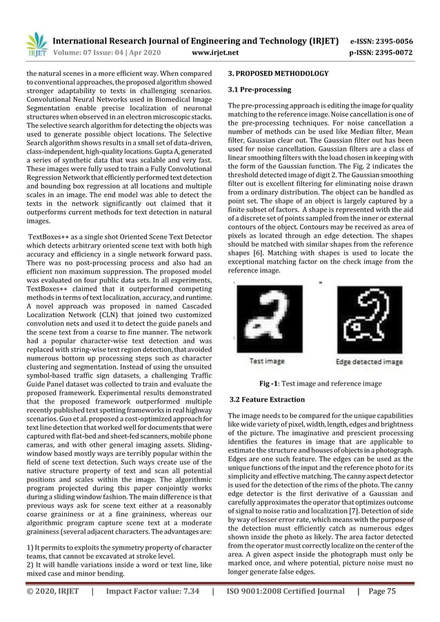 IRJET- Object Detection using Hausdorff Distance | PDF