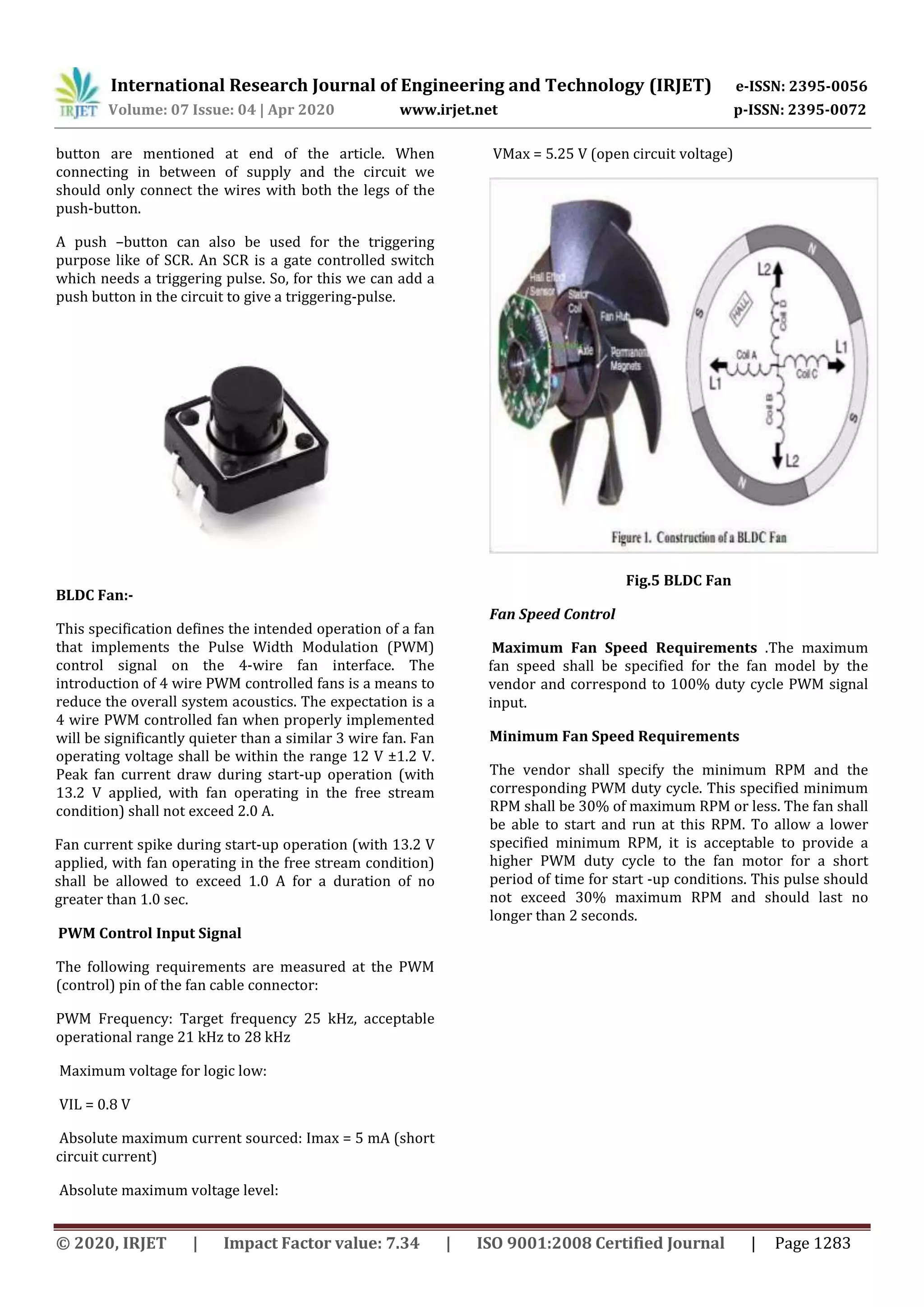 IRJET - An IoT based Smart Fan Module | PDF