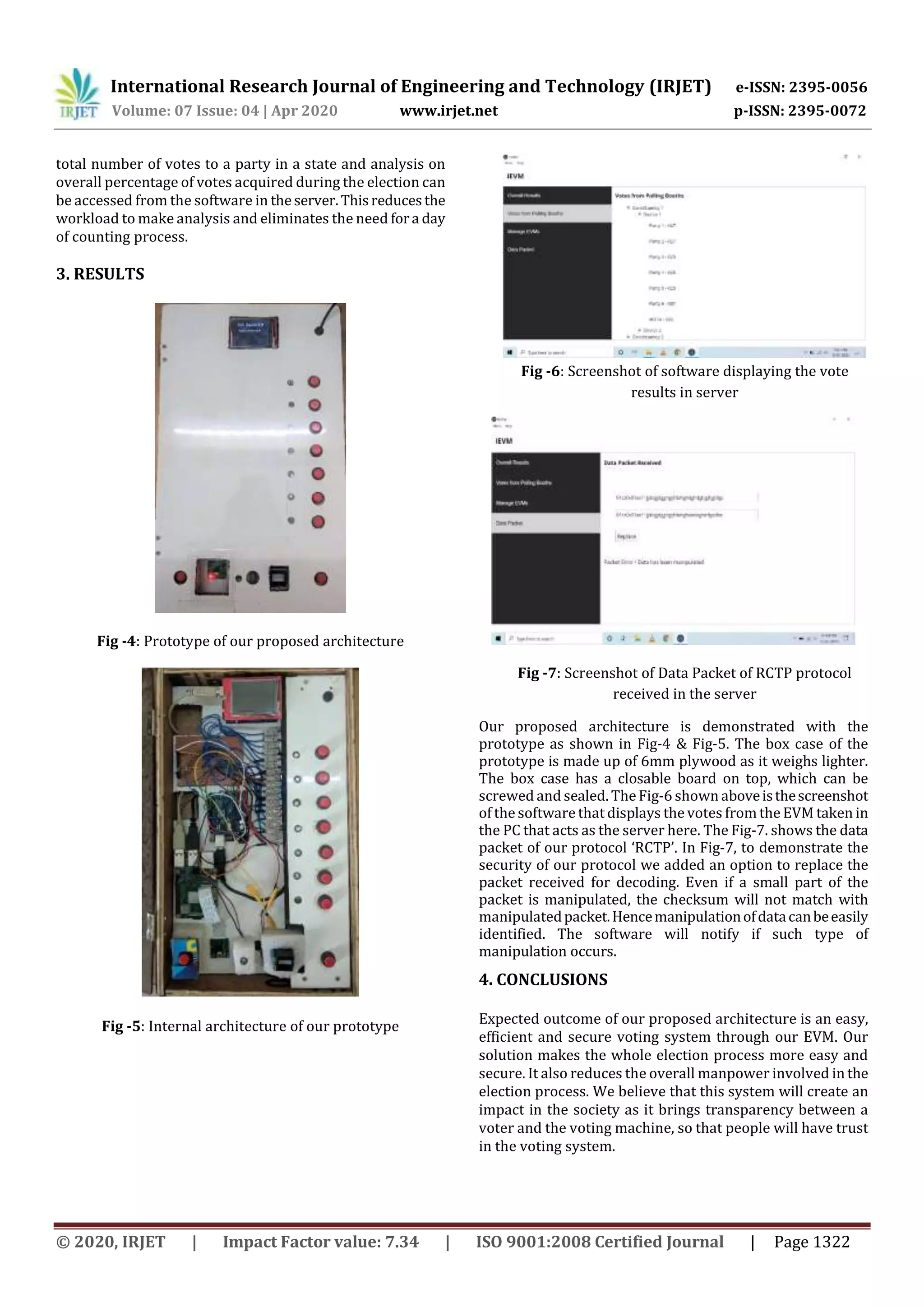 IRJET - IoT based EVM | PDF