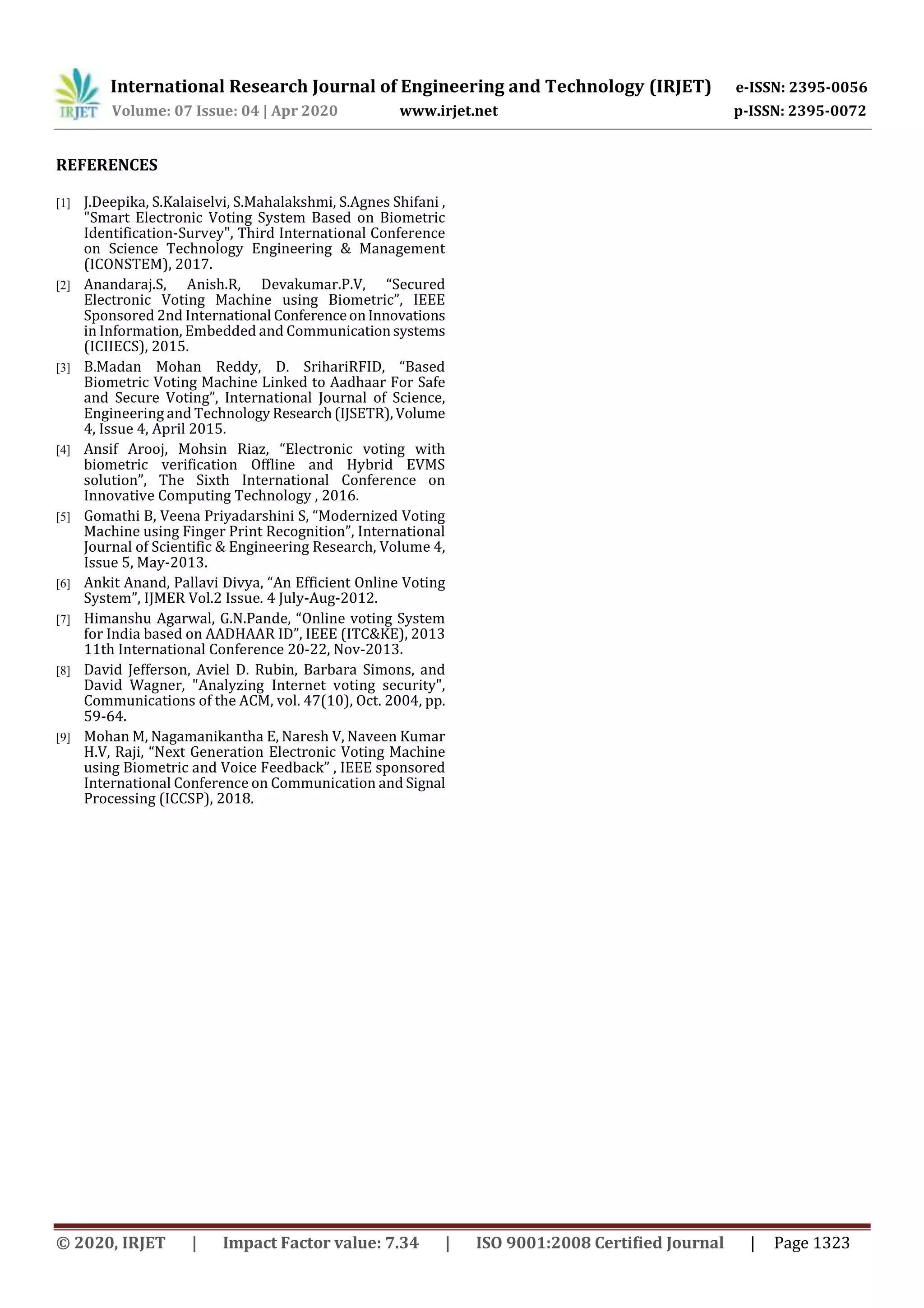 Irjet Iot Based Evm Pdf