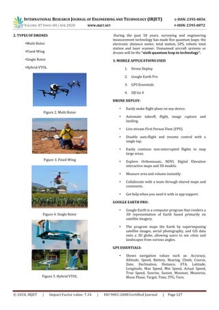 IRJET- Surveying using Drones and Providing Results by using ...